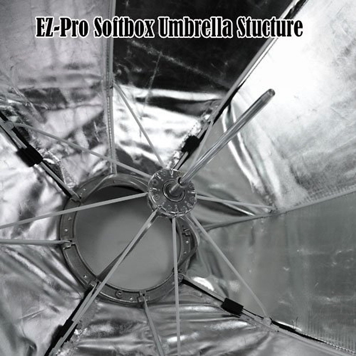 Fotodiox EZ-Pro 48in (120cm) Octagon Softbox - Quick Collapsible Softbox with Profoto Insert
