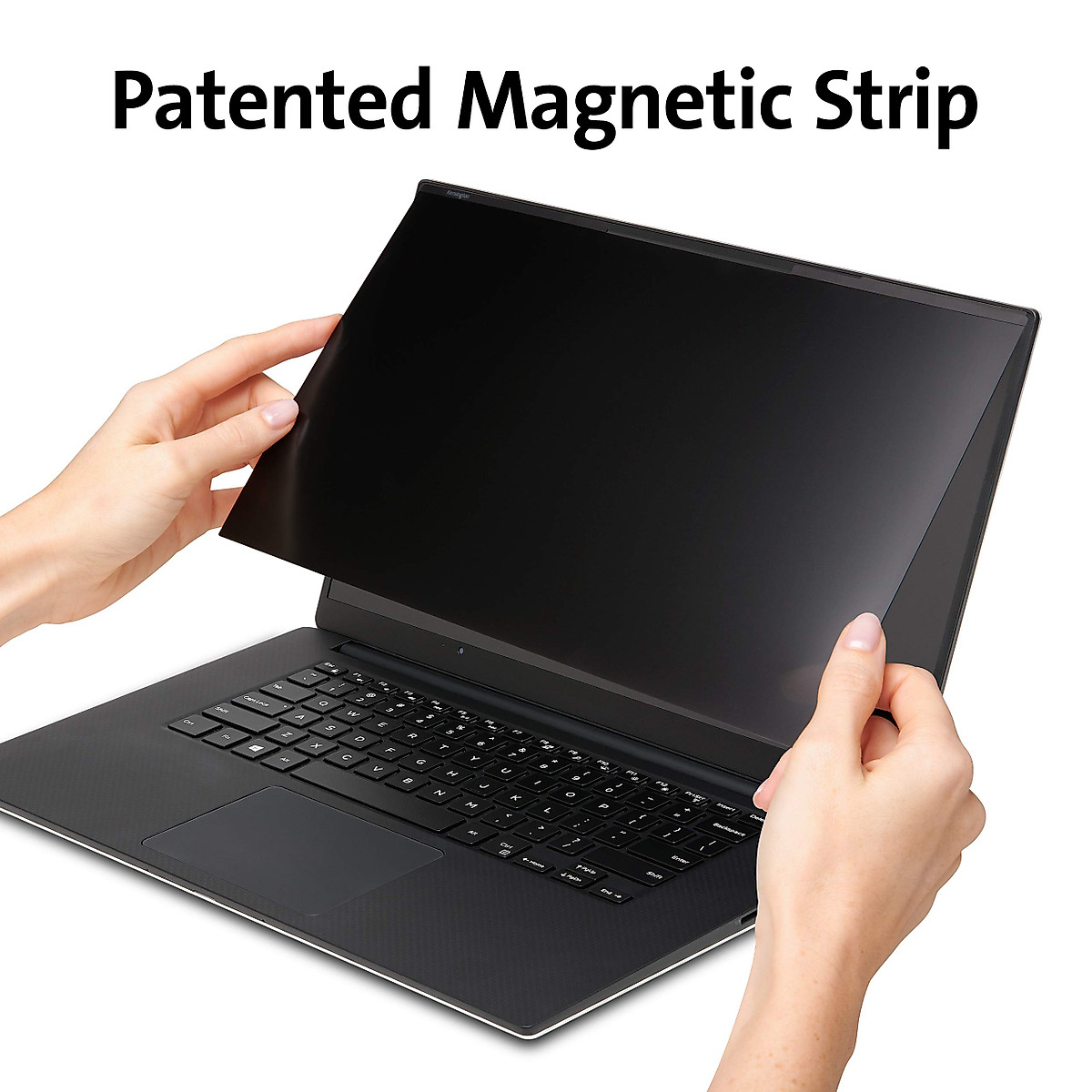 Kensington MagPro™ Magnetic Laptop Privacy Screen 15.6 inch Compatible with HP/Dell/Acer/Asus/Lenovo, Removable 16:9 Laptop Privacy Filter Shield, Anti-Glare, Blue Ray Reduction (K58353WW)
