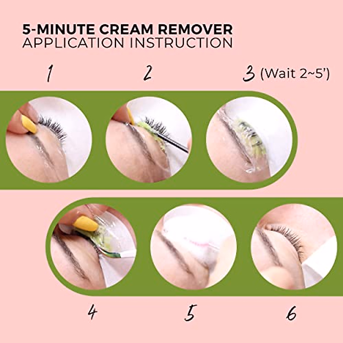 LLBA Lash Gel Remover for Professional Eyelash Extensions 10ml - Dissolves Powerful Eyelash Extension Glue - Low Irritation Cream for Sensitive Skin (for sensitive eyes)