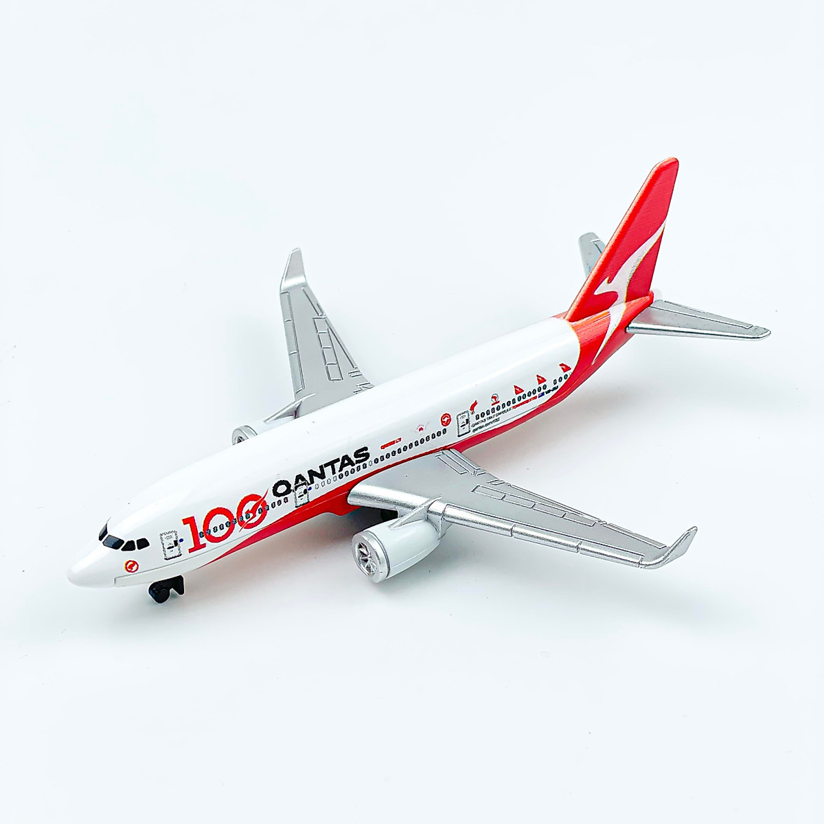 AVIAMUSE Qantas Model Airplane, Die-cast Single Planes Model Aircraft Suitable for Collection & Christmas and Display