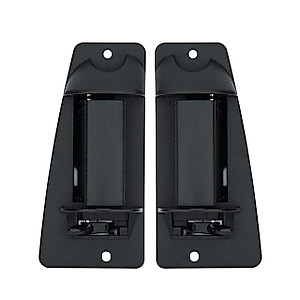 Replacement Rear Exterior Door Handle Set - Replaces 15758171, 15758172 - Compatible with Chevy & GMC Extended Cab Trucks - Silverado, Sierra 1500, Classic, 2500 HD, 2500 HD Classic, 3500 Classic