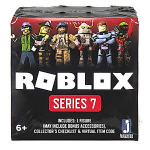Roblox Action Collection - Series 7 Mystery Figure 1 -Pack [Includes 1 Exclusive Virtual Items]