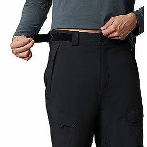 Columbia Men's Powder Stash Pant, Black, 4X x 34L-Big
