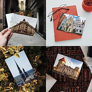 Dear Mapper latvia Vintage Landscape Postcards Pack 20pc/Set Postcards from Around the World Greeting Cards for Business World Travel Postcard for Mailing Decor Gift