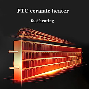 Outdoor Garden Heater Space Heater, 2000W Oscillating Electric Heater with Timer, Thermostat, Tip-Over and Overheat Protection, Quiet Heating Ceramic Heater with Remote Patio Heate