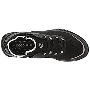 ECCO Men's Biom 2.1 Low Textile Trail Running Shoe, Black/Black/Magnet, 8-8.5