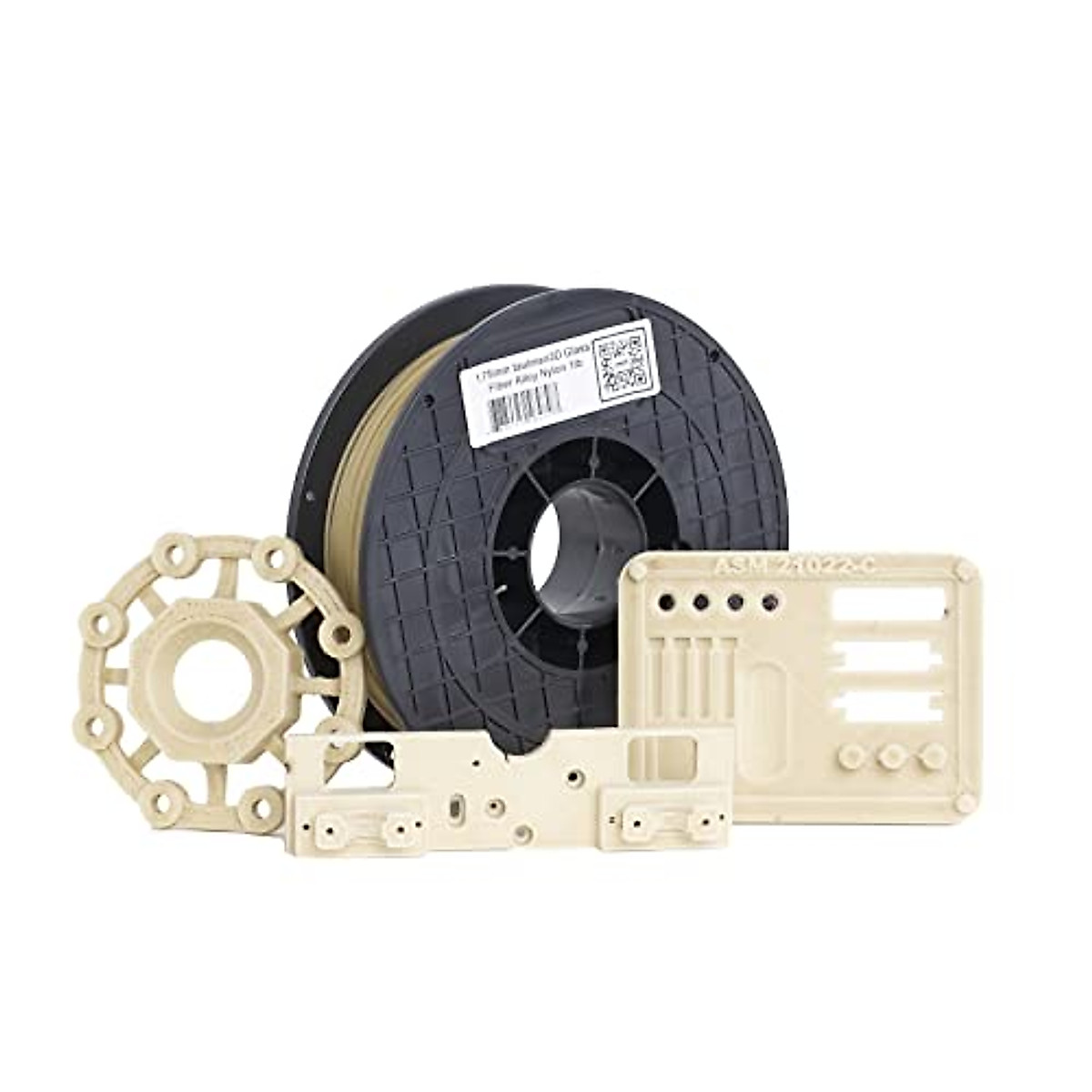taulman3D Glass Fiber Alloy Nylon 1.75mm 3D Printer Filament Consumable, GF-Polyamide (PA) 450G Spool (1lb)