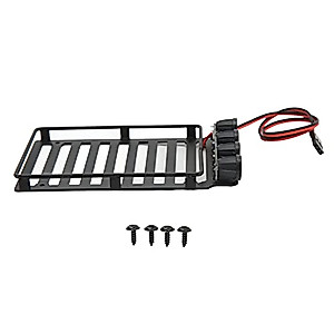 RC luggage rack, easy installation RC luggage rack for replacement Round Lamp
