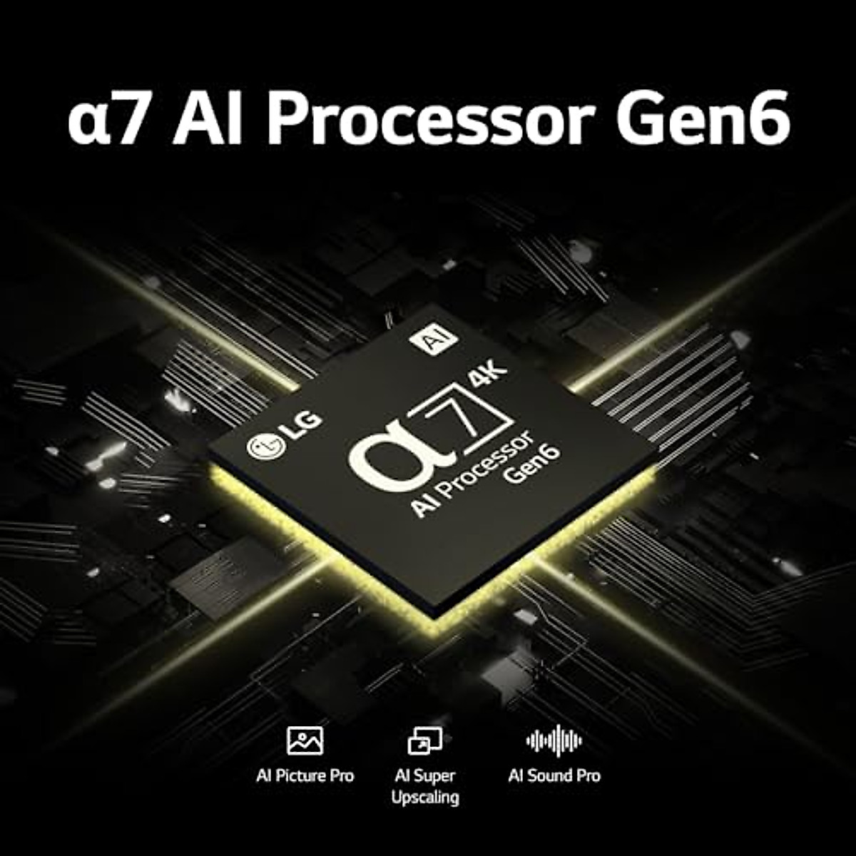 LG B3 Series 55-Inch Class OLED Smart TV OLED55B3PUA, 2023 - AI-Powered 4K TV, Alexa Built-in, Black