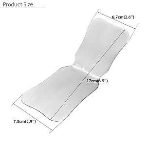 Stainless Steel Photography Mirrors, Double-Side Intra-Oral Orthodontic Implant Reflector, Double-Side