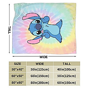 Noichzc Cartoon Blanket Ultra-Soft Fleece 50''x40'' Blanket for Couch Bed Warm Plush Throw Blanket Suitable for All Season