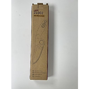 ZLemma Toddler Learning Knife with Educational Ring for Real Cooking, Adorable Dog Design, Safe Serrated Edge for Cutting Training, and Premium Nylon Material Blade, Mint Blue