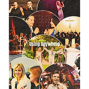 RhymKawa Gold Microphone Cover for Shuer SM58, SM58LC, Beta58, Beta58A, SA-M30, SV100, RK143G Windscreen Replacement, 2 Pack