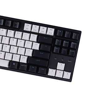 Keychron C1 Mac Layout Wired Mechanical Keyboard, Gateron G Pro Red Switch, Tenkeyless 87 Keys ABS keycaps Computer Keyboard for Windows PC Laptop, White Backlight, USB-C Type-C Cable