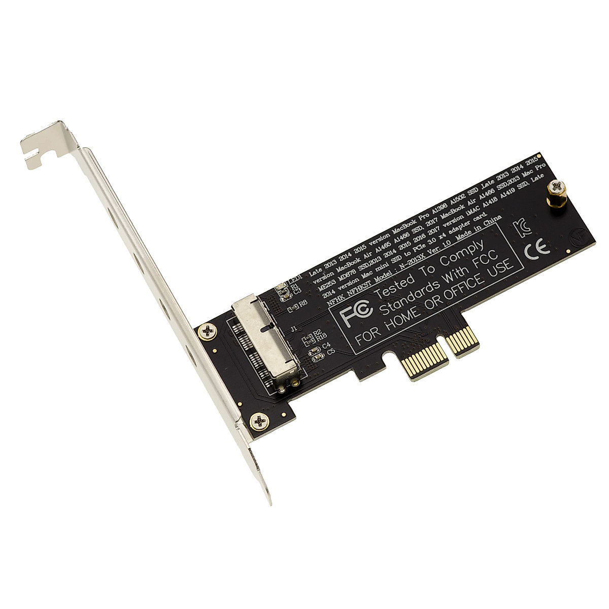 KALEA-INFORMATIQUE PCIe Controller Card Compatible for Mac 2013 SSD and Plus in 28 pin 12+16 Pins - PCI Express x4