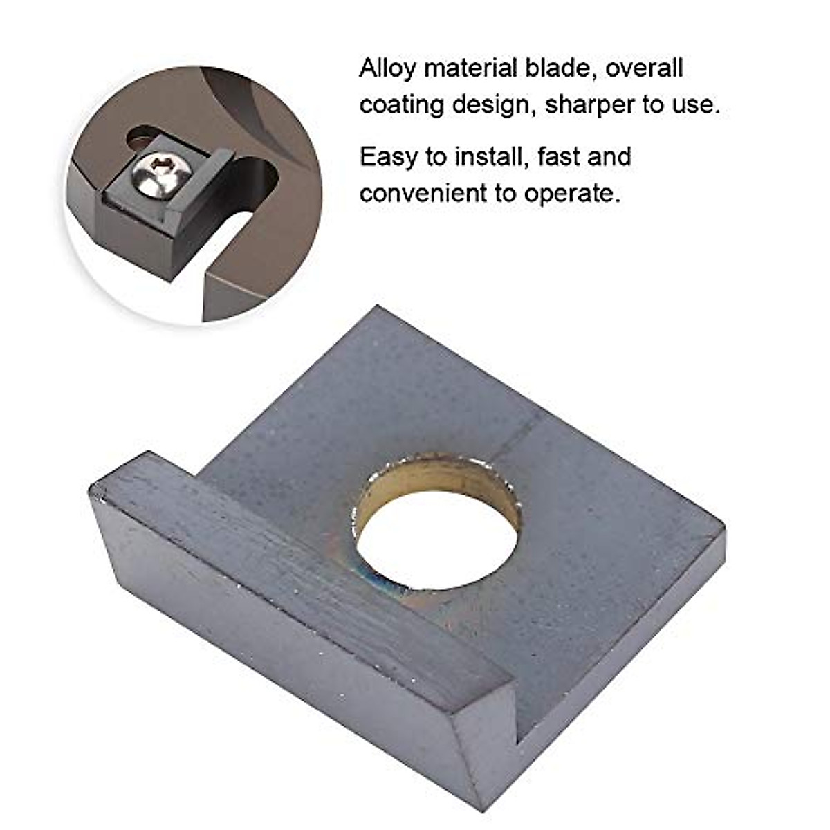 Zerodis Hoof Trimming Cutter, Livestock Foot Trimmer Disc Plate Cattle Hoof Angle Grinder Machine 4 Sharper Cutter Head(for 4 Cutter)