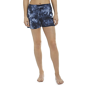 Jockey Women's Tie Dye Short, Neo Navy Combo, Medium