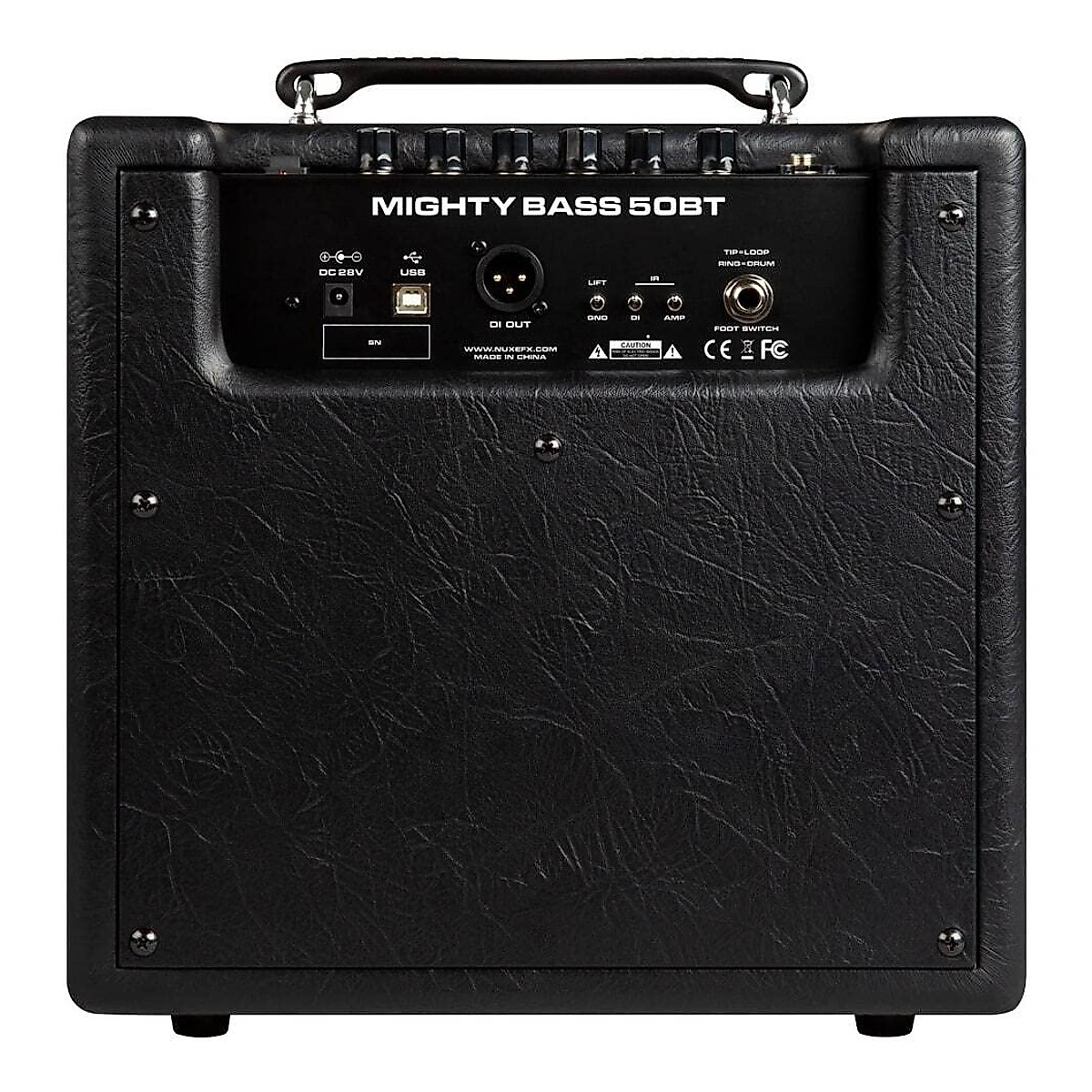 NuX Mighty Bass 50BT Digital Bass Amplifier with Bluetooth