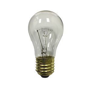 Sival A15 15 Watts Clear Outdoor Light Bulbs, 25-pack, recommended for commercial string lights