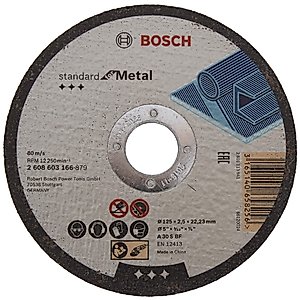 Bosch Professional 2608603166 Standard for Metal Straight Cutting disc
