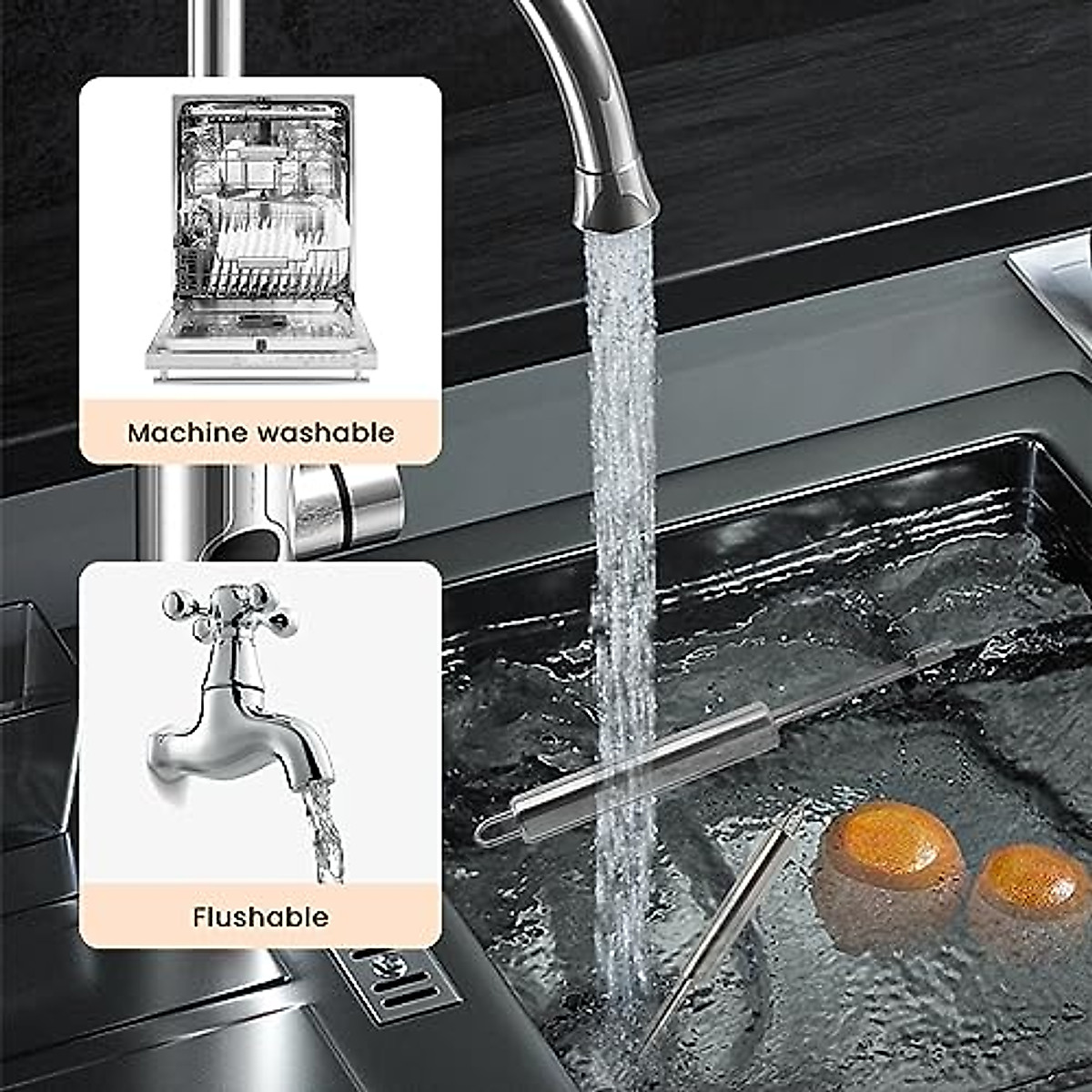 CALIDAKA Cherry Pitter Tool, 4PCS Stainless Steel Pitter Tool, Portable Cherry Remover Olives Pitter Tool, Kitchen Pitter for Cherry, Olives, Hawthorn, Red Date