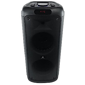 Rockville BASS Party 10 Dual 10" Portable Battery LED Party Bluetooth Speaker