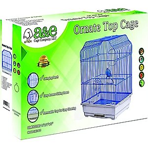 A&E Cage Company 52401189: Cage Ornate Wh 24X15