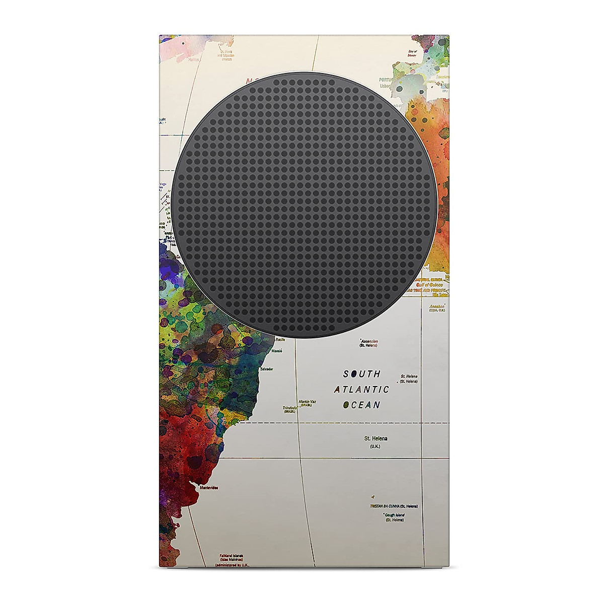 Head Case Designs Officially Licensed Mark Ashkenazi Map Of The World Art Mix Vinyl Sticker Gaming Skin Decal Cover Compatible With Xbox Series S Console and Controller Bundle