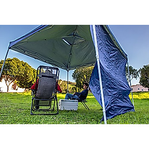 World Famous Sports Sun Canopy, 10'x10', Blue