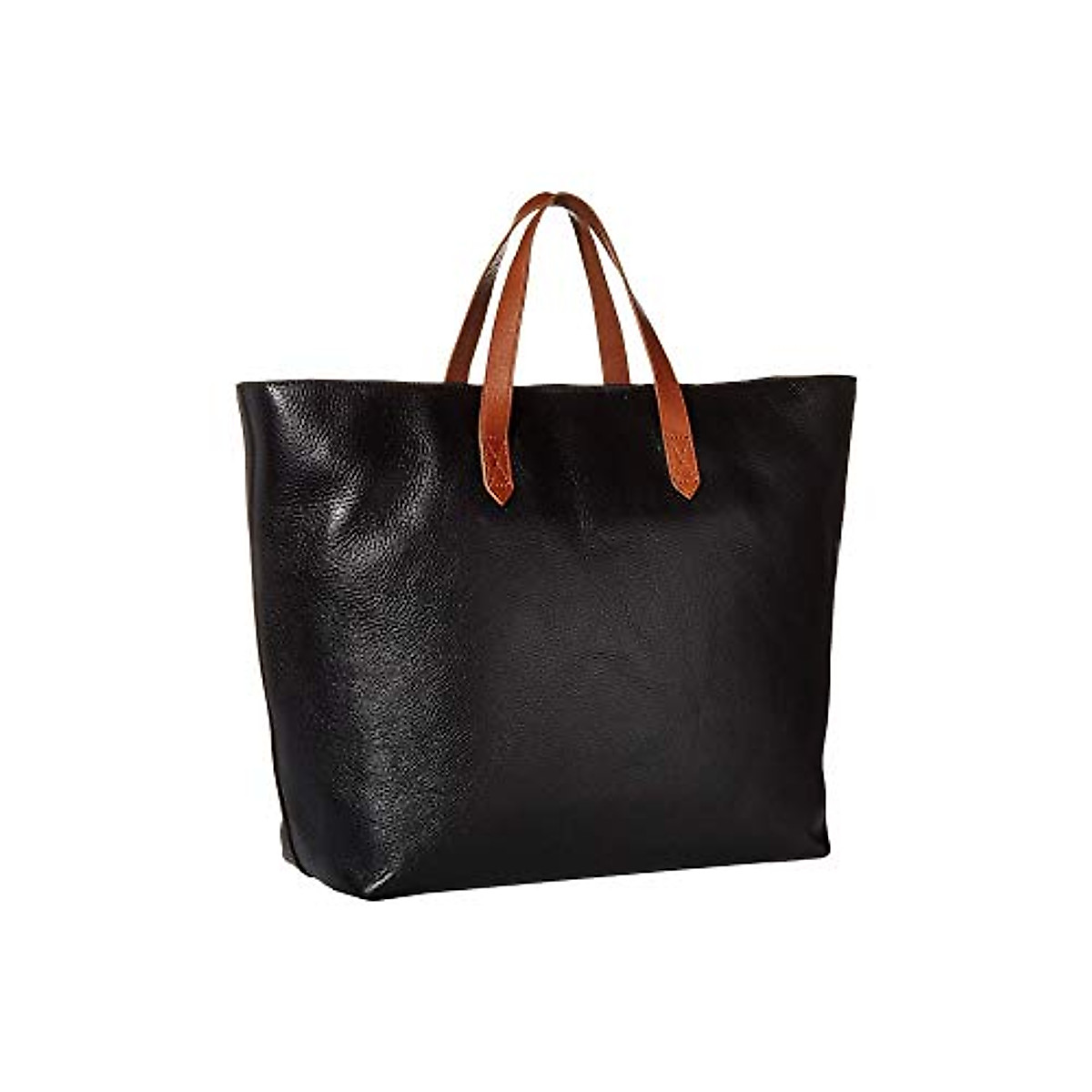 Madewell The Zip Top Transport Carryall True Black/Brown One Size