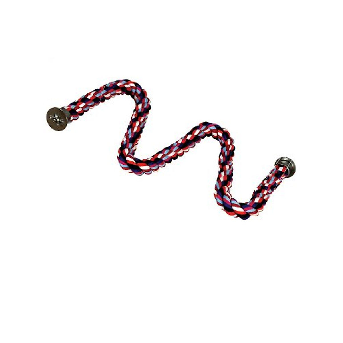 Paradise Toys Cotton Zig Zag Perch, 1 1/4-Inch by 64-Inch Max