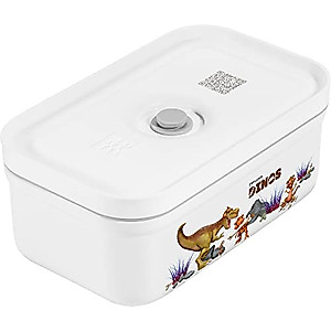 ZWILLING Fresh & Save DINOS Plastic Lunch Box Medium, Airtight Food Storage Container, Meal Prep Container, BPA-Free