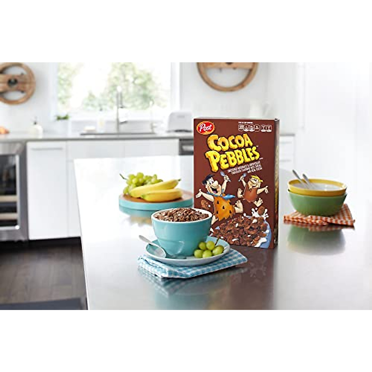 Post Cocoa Pebbles Cereal, 15 Oz