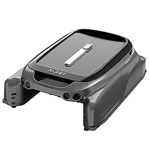 AIPER Solar Pool Skimmer Pool Surface Cleaning Robot with APP Support, Solar Powered and DC Charging for Continuous Cleaning, Pool Temperature Monitor