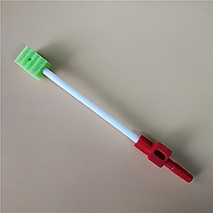 Munkcare Suction Swab Single Use System Suction Toothbrush Oral Cleaning Foam Swab,Individually Wrapped (box of 20)