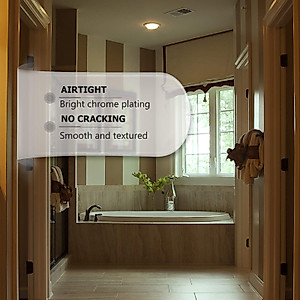 Cabilock 1 Pc Pneumatic Start Button Bath tub air Buttons Multipurpose Bathtub Garbage Disposal air on Off Push air Button Food Waste spa Silicone Gasket Child Fashion White