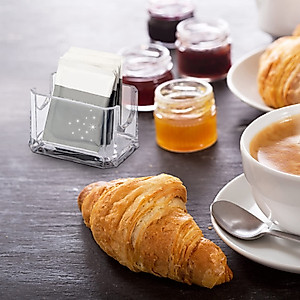 BESTonZON Tea Bag Box Sugar Bag Seat Coffee Containers Tea Bags Small Containers Coffee Tea Bags Coffee Organizer Sugar Packets Coffee Bar Home Tea Bag Case Acrylic Office Candy Base