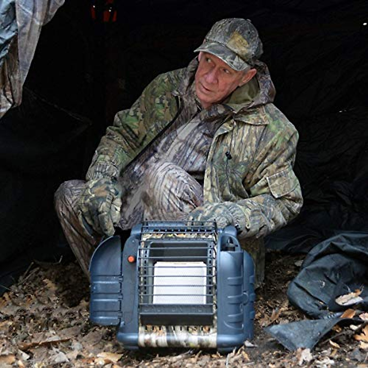 Mr Heater MH12B 12000 BTU Hunting Buddy Portable Propane Heater, Camo (2 Pack)