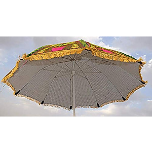 Marusthali Parasol Umbrella- Garden Umbrella, Patio Umbrella, Beach Umbrella, Sun Umbrella for Garden, Umbrella for Garden Table, Garden Parasol Umbrella