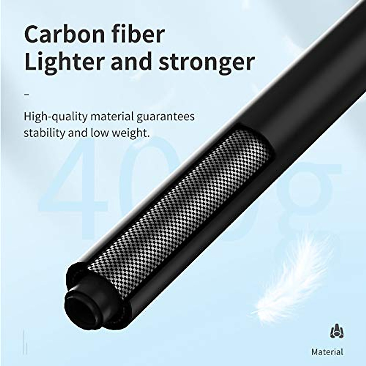 TELESIN G2 118"/3 Meters Long Selfie Stick Pole for GoPro Max Mini Hero 11 10 9 8 7 6 5, Insta 360 One R X2 X3 Go 2, DJI Action 2 3 Osmo Pocket, 6 Lengths Extension Carbon Fiber Monopod Accessories