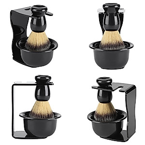 Shaving Bowl 3 Pieces Shaving Stand Shaving Brush Shaving