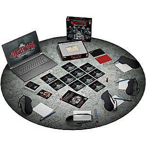 Nightmare Horror Adventures | Murder Mystery Board Game for Adults and Teens (English Version)