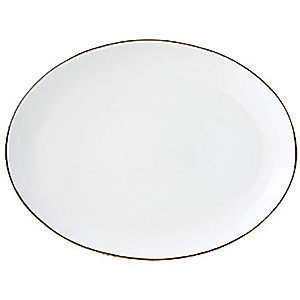 Lenox White Trianna 14.5" Serving Platter, 3.20 LB