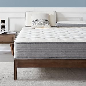 DIGLANT Twin XL Hybrid Mattress, 10 Inch Hybrid Tight Top Mattress, Memory Foam Pocket Spring Mattress Sleep Supportive & Pressure Relief, Medium Firm Feel Mattress in a Box, CertiPUR-US Certified