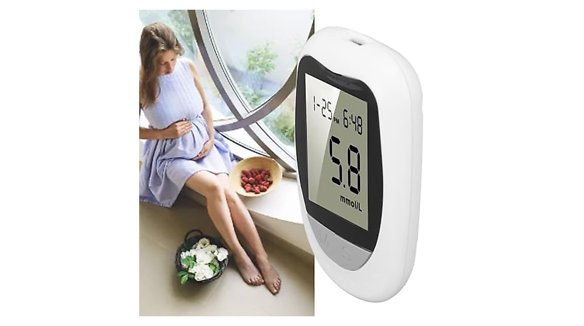 High Accuracy Blood Glucose Monitor Kit with Strips & Lancets