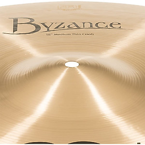 Meinl Cymbals Crash Cymbal, Traditional Finish (B18MTC)