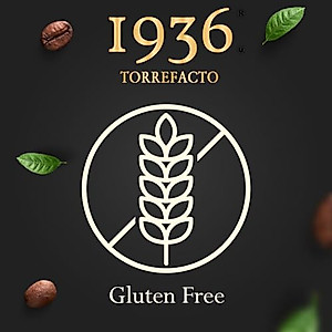 1936 Instant Coffee Vanilla 8 OZ- Smooth Taste - 100% Pure Arabica Coffee - Light Instant Coffee -Medium Roast - Glazed with Cane Sugar- Gluten Free- Kosher Certified -Non GMO