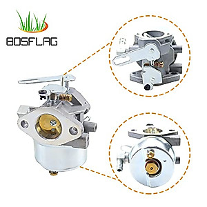 BOSFLAG 640169 Carburetor Replaces tecumseh 640169 carburetor, TC-640169 Carburetor for Tecumseh Carburetor oh318sa Carburetor, OHSK90, OHSK80, OHSK110, OHSK100 Snow Blowers