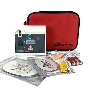 WNL Products WL120ES10 for Training use only AED Defibrillator Practi-Trainer Essentials Base Model AED Training Kit (1 Pack Kit)