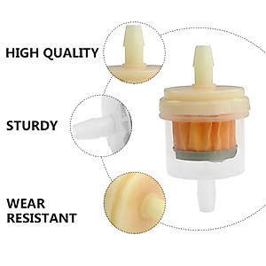 Minkissy 10pcs Microdermabrasion Filters Vacuum Microdermabrasion Filter Tube Microdermabrasion Parts (As Shown)